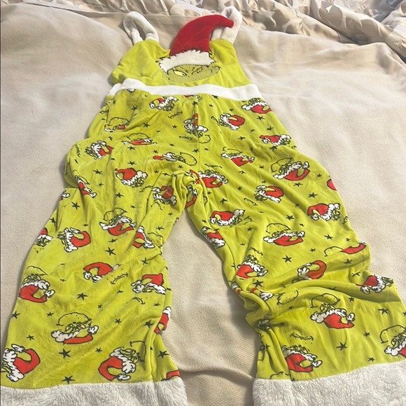 Intimates & Sleepwear | Grinch Christmas Pajama Onesie | Poshmark